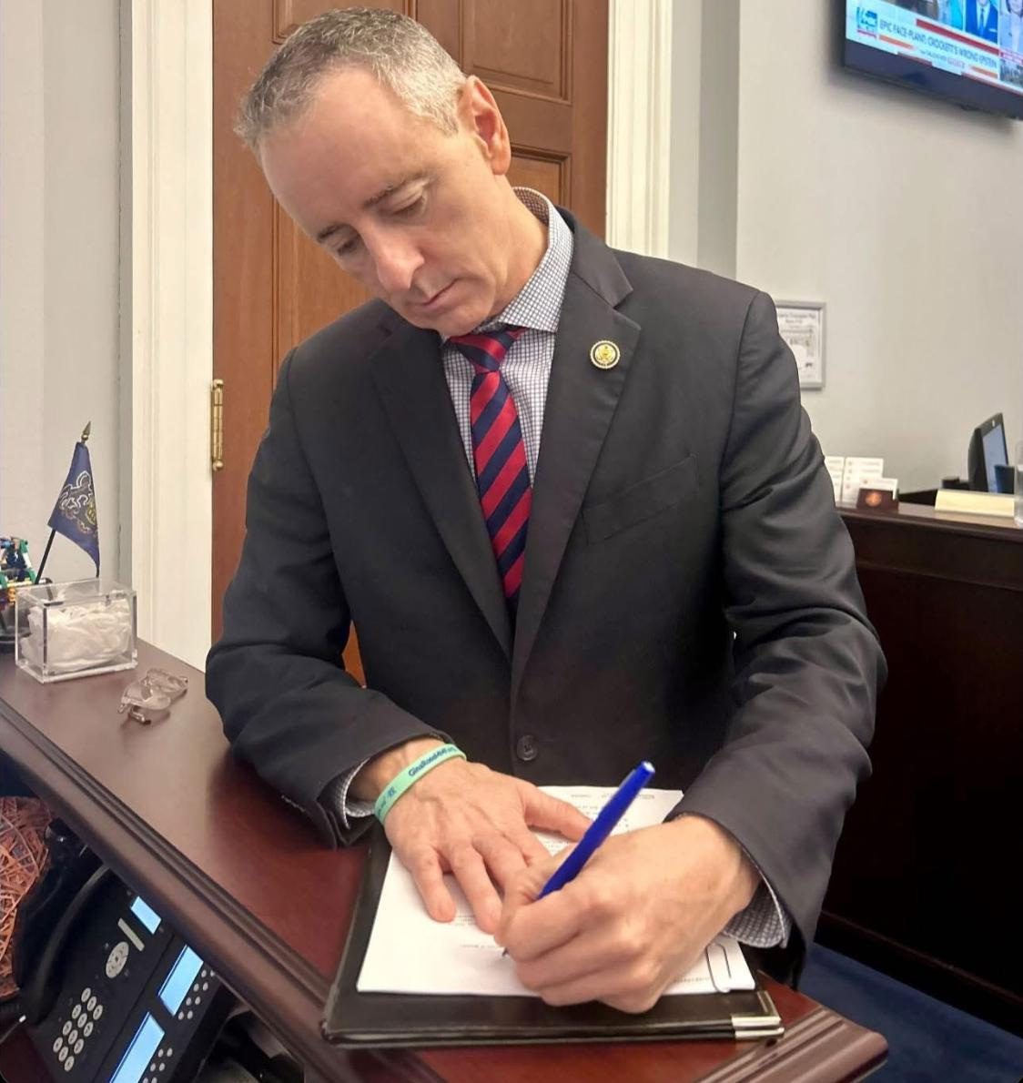 Fitzpatrick vote helps measure to halt Iran war finally pass House